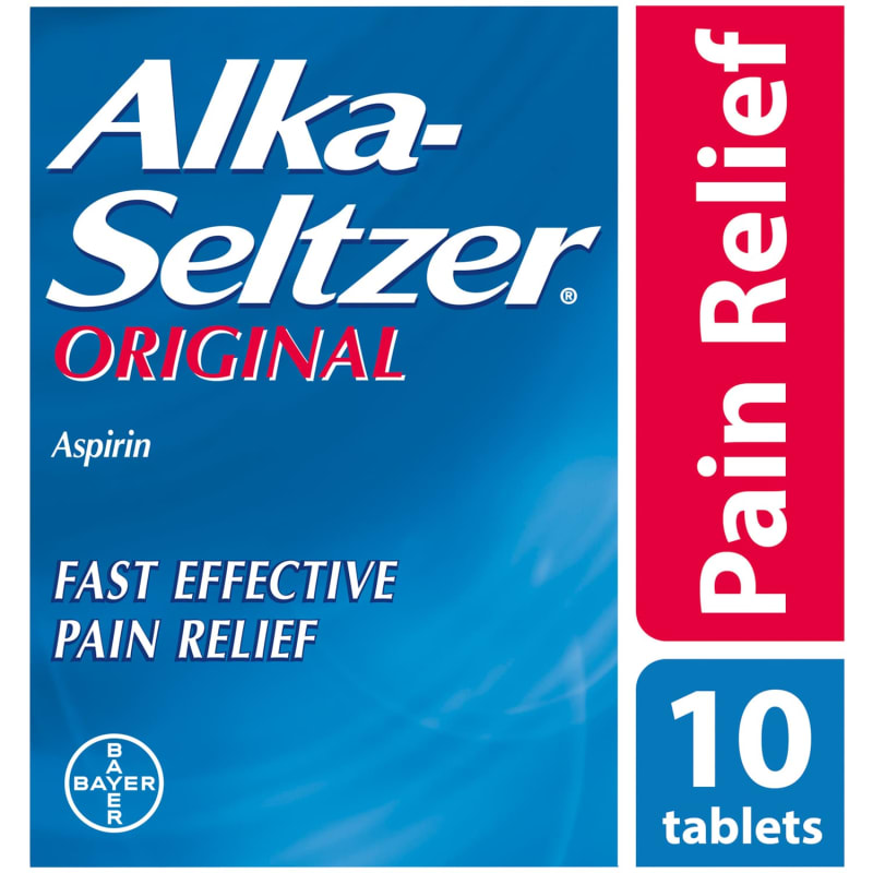Alka-Seltzer Original Tablets 10 Pack | B&M