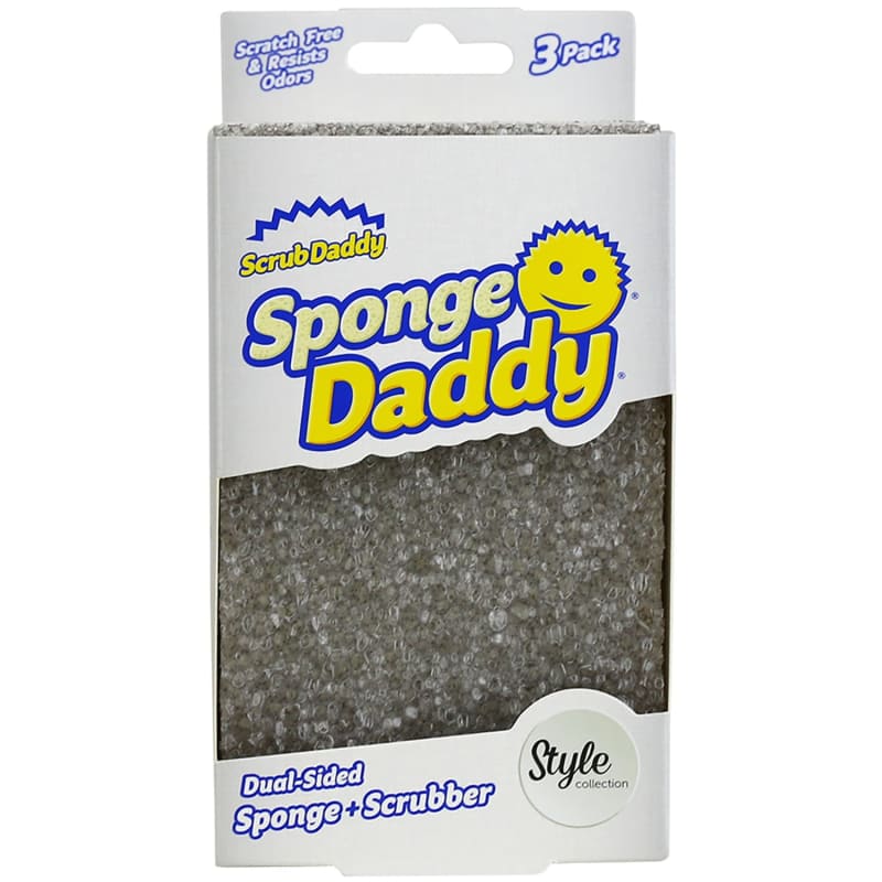 Scrub Daddy Sponge Daddy Dual Sided Sponge 3pk | Cleaning | B&M