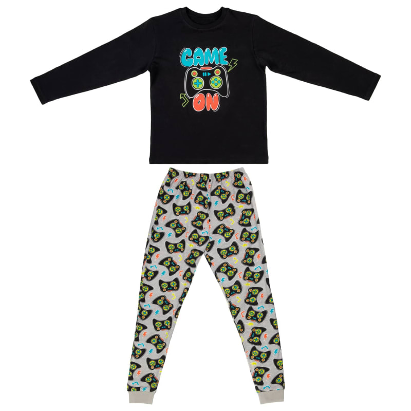 Kids Snooze Time Pyjamas - 5 - 9 Years l Kids Clothes - B&M