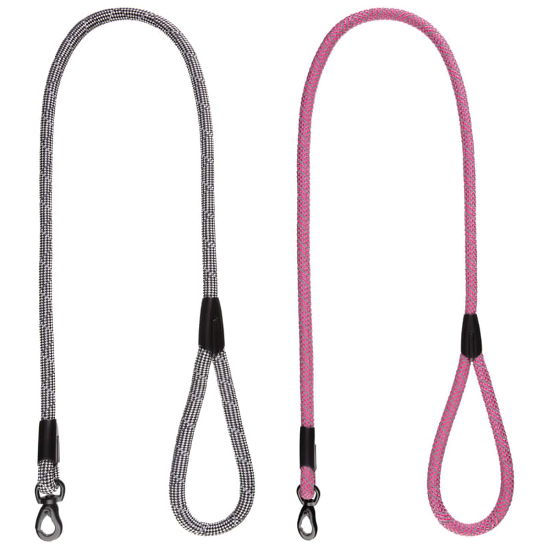 Braided Lead 120cm - Pink | Dog Leads | B&M Stores