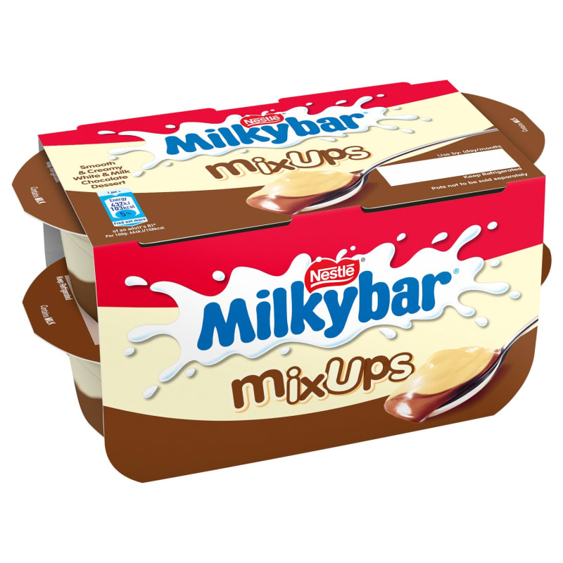 Nestle Milky Bar Mix Ups 4pk | Dairy & Desserts | B&M