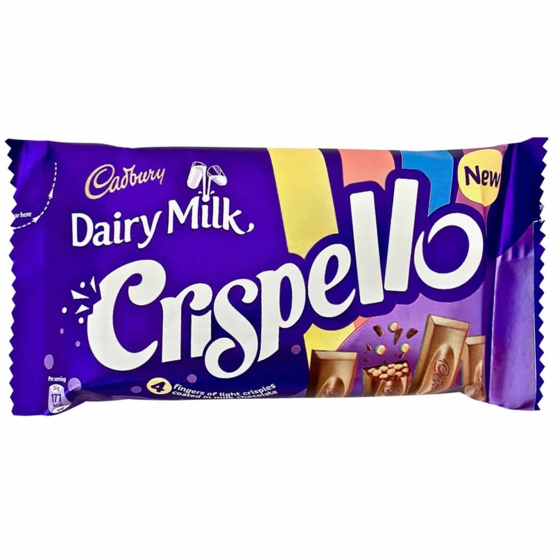 Cadbury Dairy Milk Crispello 34g | Cheap Chocolate Bars - B&M Stores