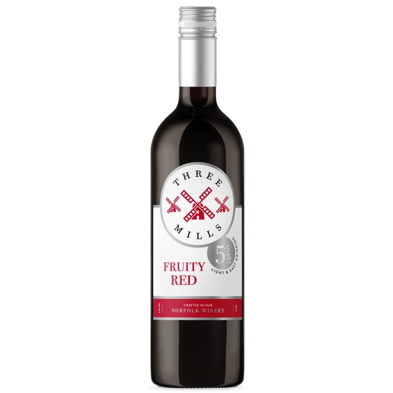Three Mills 75cl - Fruity Red | Wine - B&M Stores