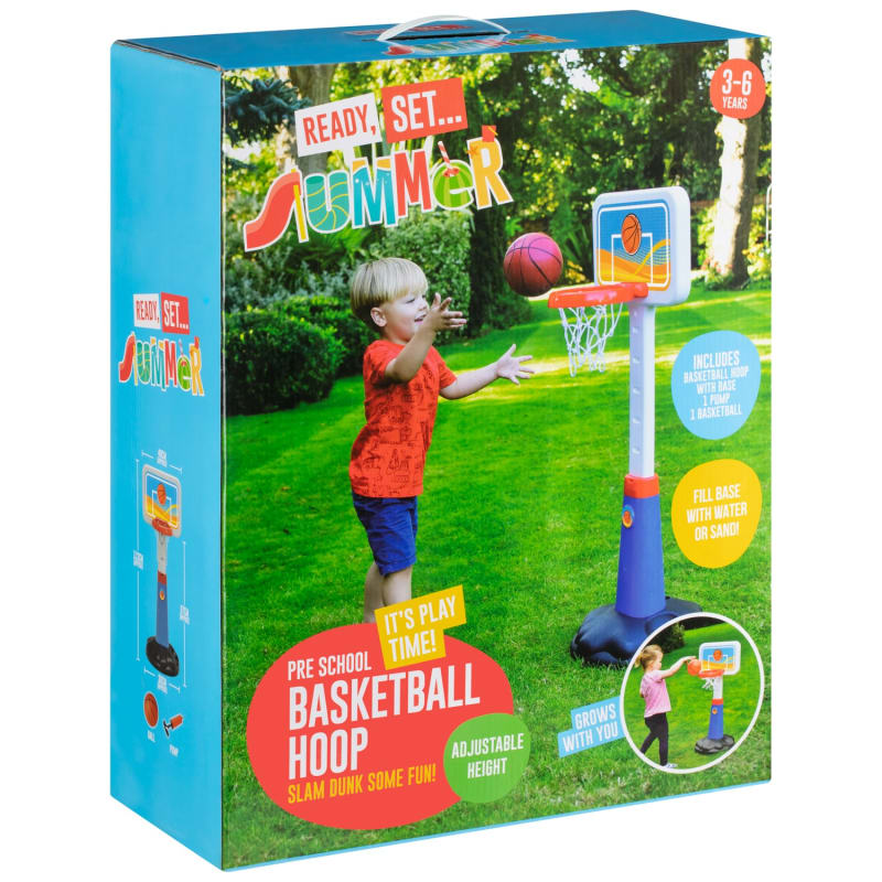 Kids Preschool Basketball Set l Outdoor Toys - B&M