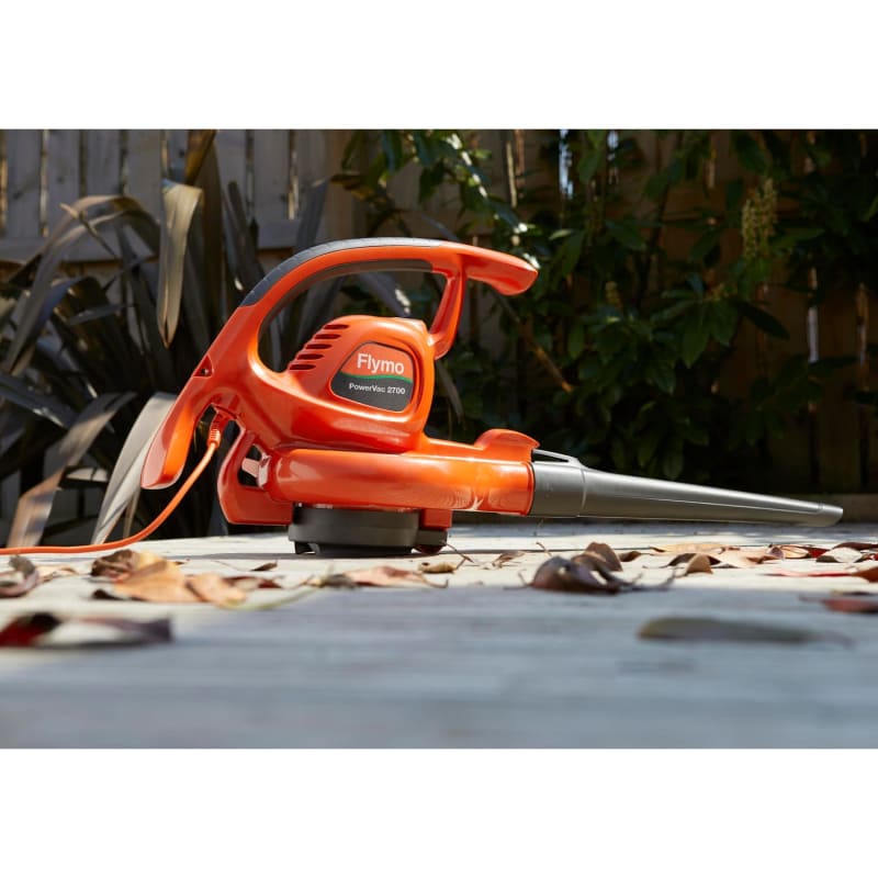 Flymo PowerVac 2700 Corded Leaf Blower | Garden Electricals - B&M