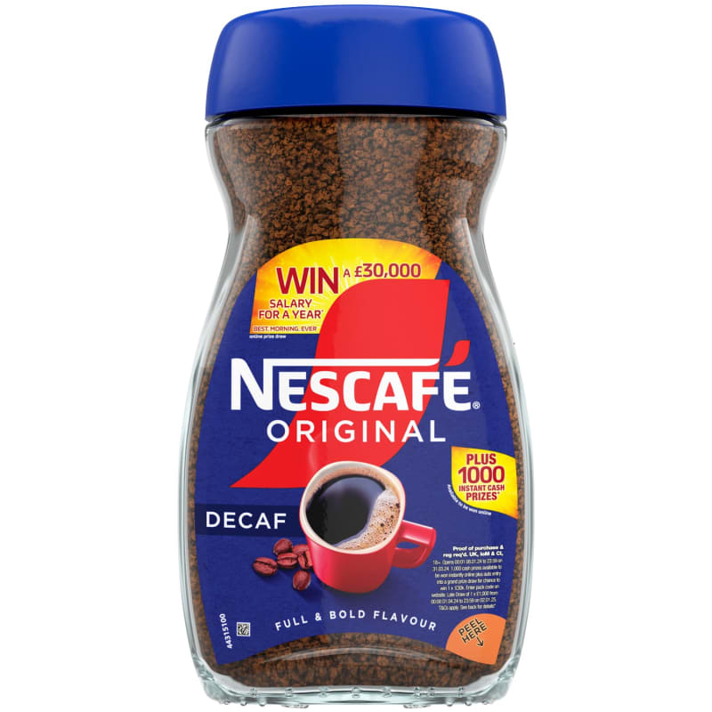 Nescafe Original Decaf Coffee 300g | Coffee | B&M