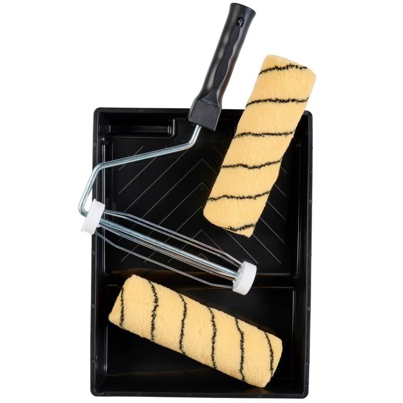 Harris Contractor 9" Tiger Stripe Roller Set | Decorating Tools | B&M