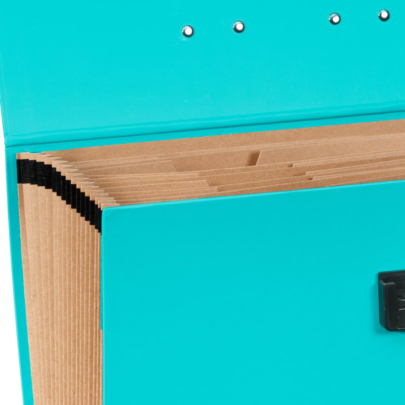 Home File - Aqua | Stationery | Filing - B&M Stores
