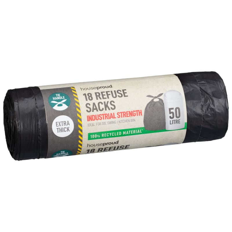 House Proud Refuse Sacks | Household Essentials | B&M