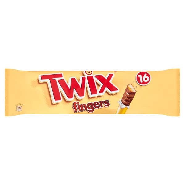 Twix Fingers | Confectionery | Chocolate Multipacks - B&M Stores