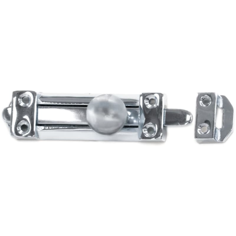 Stanley Chome Slide Bolt 100mm | Hinges - B&M Stores