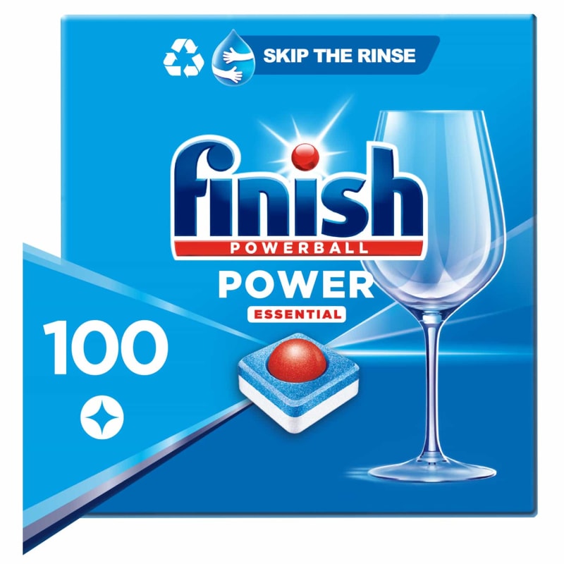 Finish Power Essential All in One 100pk - Original | Dishwasher | B&M