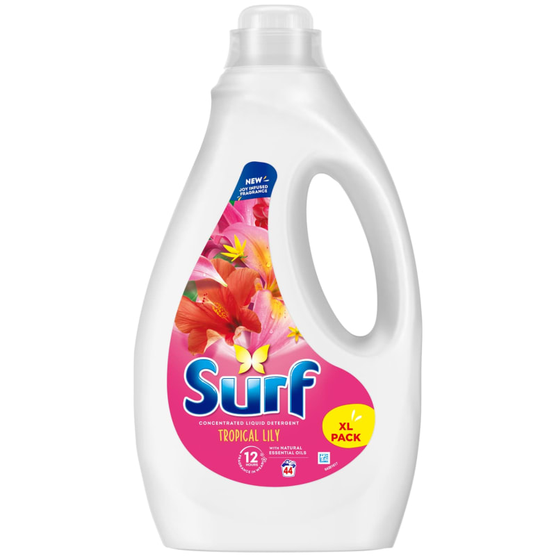 Surf Liquid Detergent 44W - Tropical Lily | Laundry | B&M