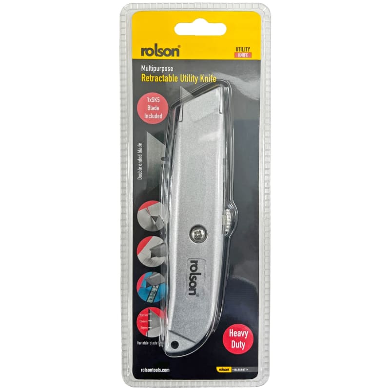 Rolson Retractable Utility Knife | Hand Tools - B&M