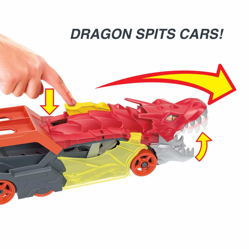 Hot Wheels Dragon Launch Transporter | Toys & Games - B&M Stores