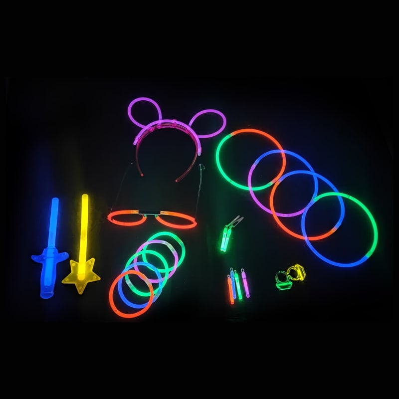 Glow Wands Mega Pack 60pc | Toys & Games - B&M Stores