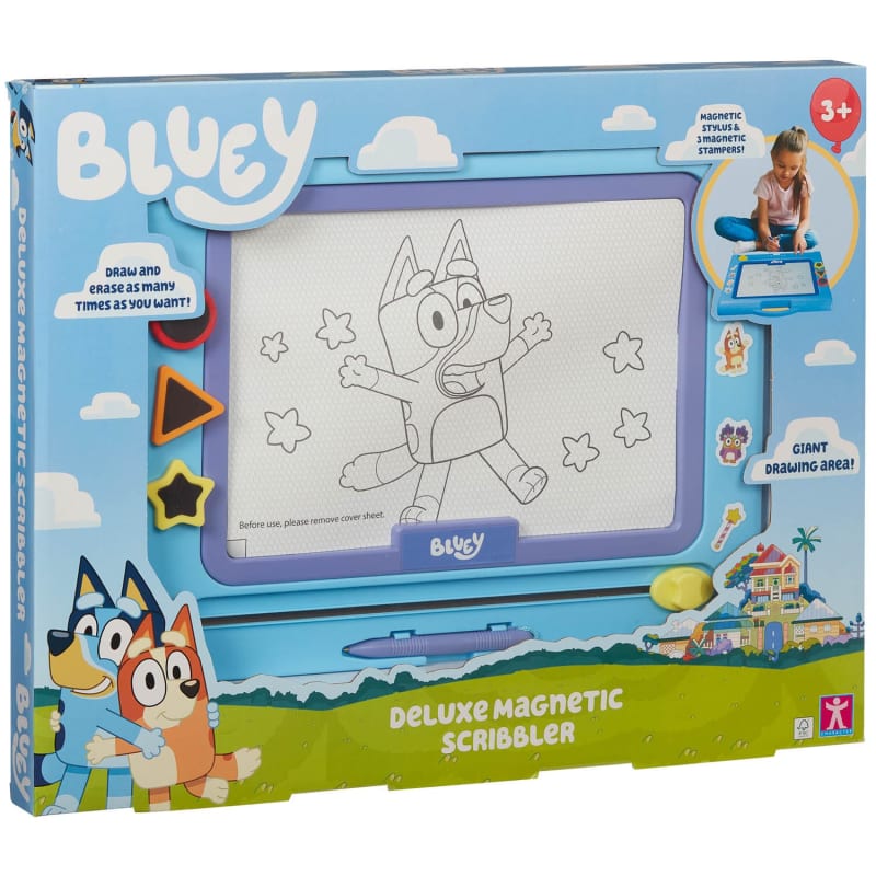Bluey Deluxe Magnetic Scribbler | Arts & Crafts - B&M Stores