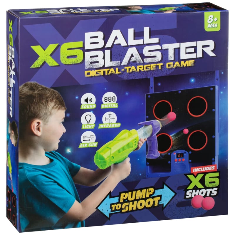 X6 Ball Blaster | Electronic Toys - B&M Stores