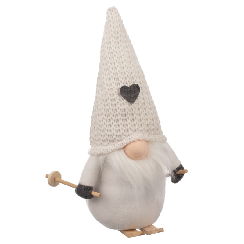 Gonk On Skis 27cm Christmas Decorations B M Stores gonk-on-skis-27cm-christmas-decorations-b-m-stores