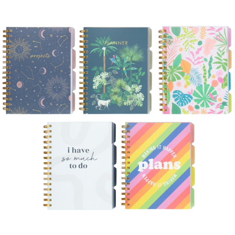 A5 Project Notebook - Plans | Stationery - B&M