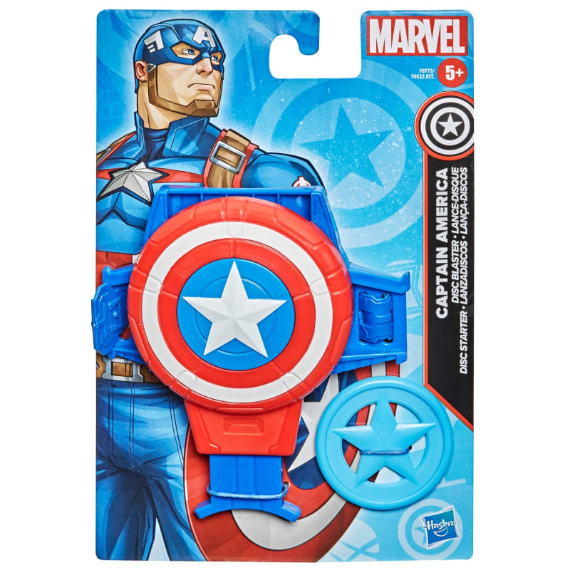 Marvel Captain America Shield Disc Blaster Roleplay Set | Marvel Toys