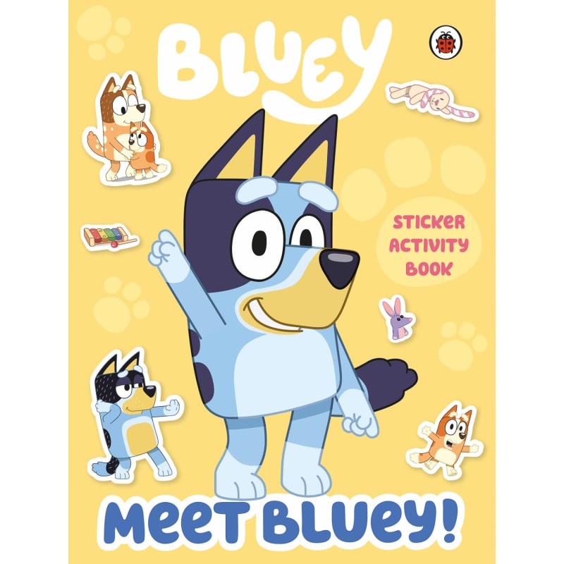 Meet Bluey Sticker Activity Book | Arts & Crafts - B&M Stores
