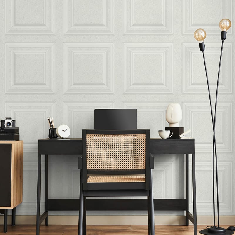 Paintable Panel Wallpaper | Cheap Wallpaper - B&M
