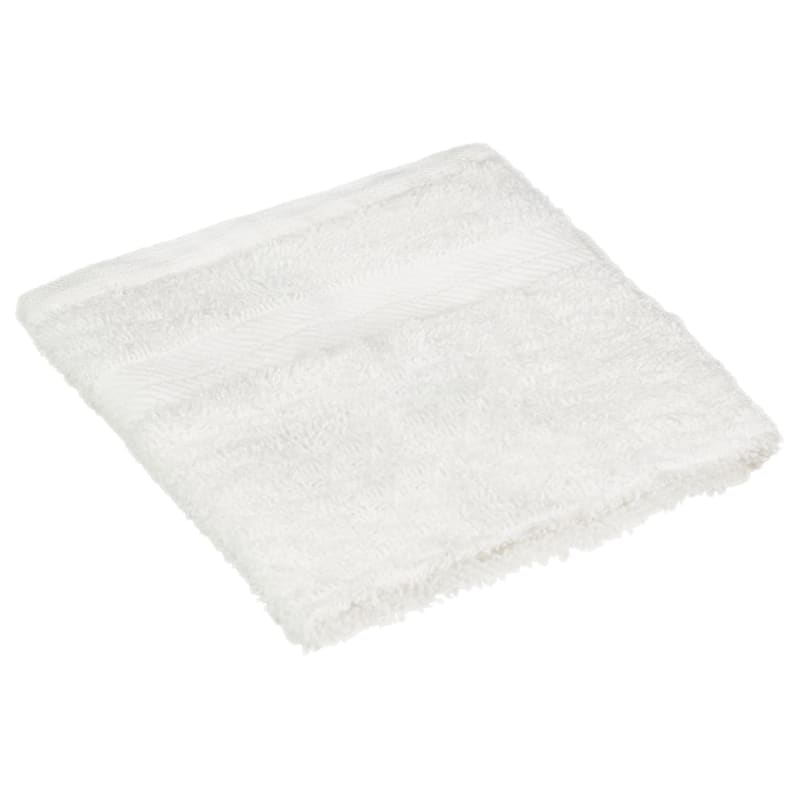 Simply Everyday Face Cloths 6pk - White | Towels | B&M