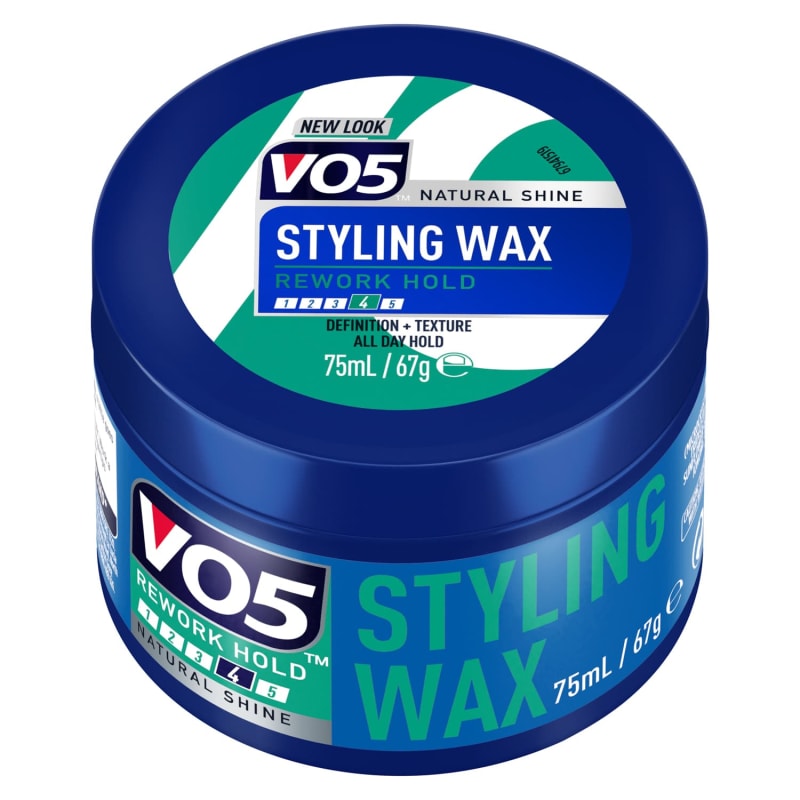 VO5 Styling Wax Rework Hold 4 - 75ml | Men's Hair Styling - B&M