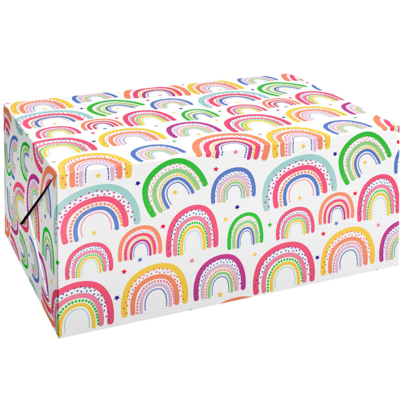 Kids Everyday Wrapping Paper 3m - Rainbow | Gift Wrap - B&M