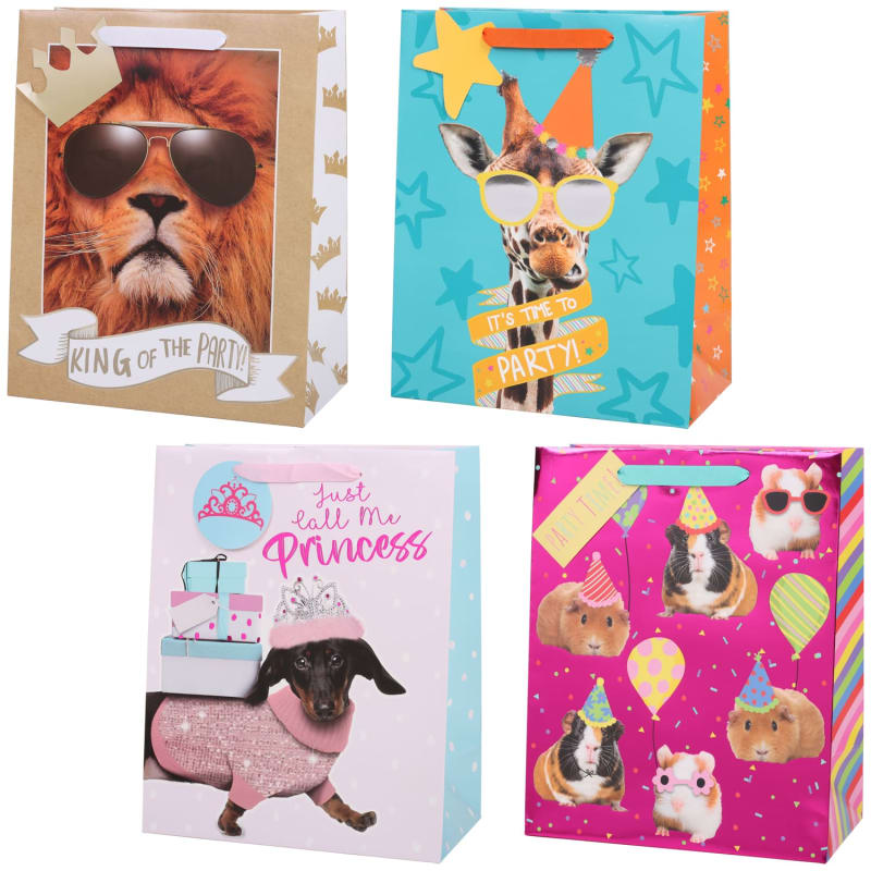 Animal Party Gift Bag - Lion | Gift Bags - B&M Stores
