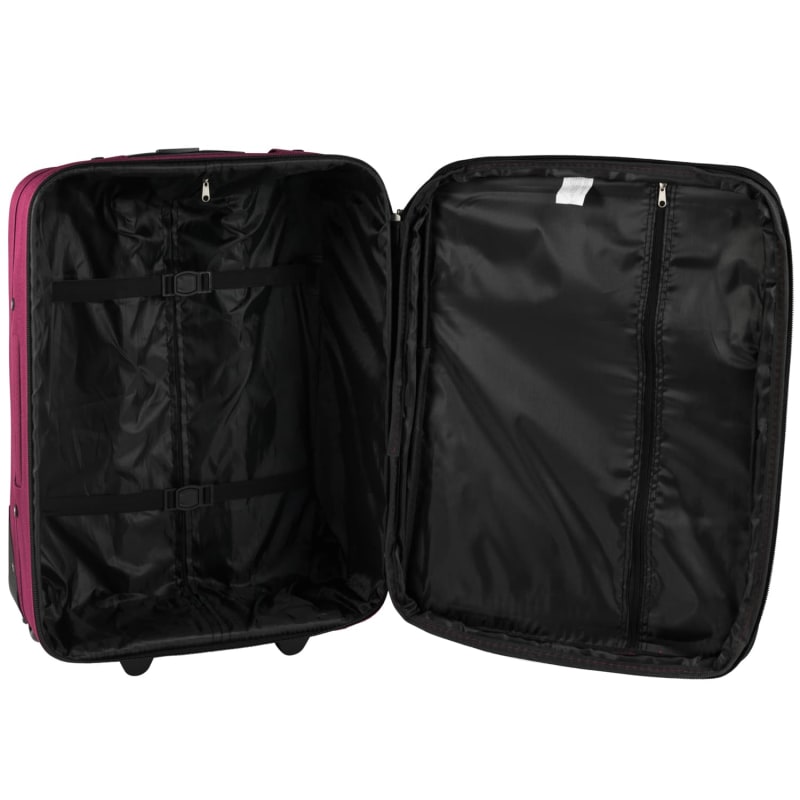 Sovereign Cabin Case 55cm - Purple | Luggage - B&M Stores