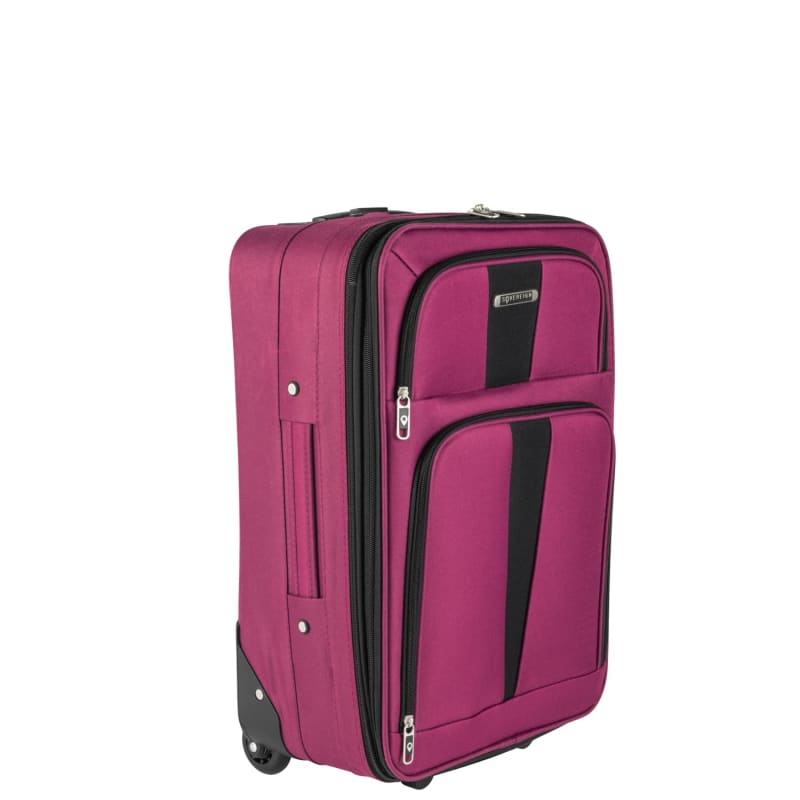 Sovereign Cabin Case 55cm - Purple | Luggage - B&M Stores