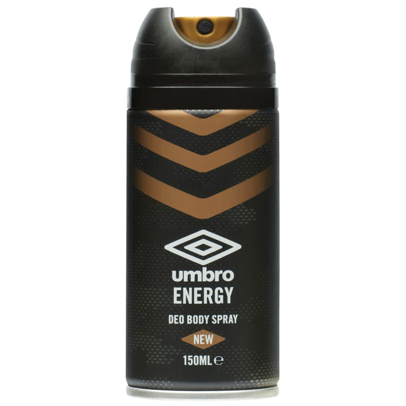 Umbro Energy Body Spray 150ml | Health & Beauty - B&M Stores