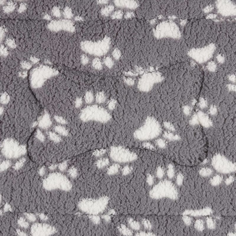 Paw Print Puppy Crate Mat | Pet Bedding | B&M