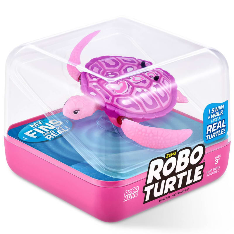 Zuru Robo Turtle - Pink | Electronic Toys - B&M Stores