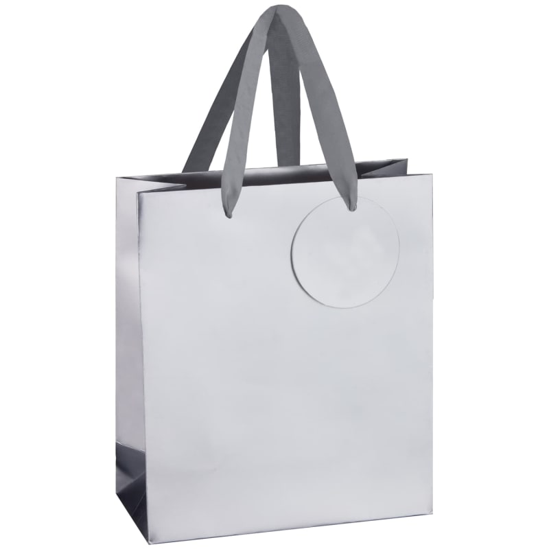 Luxury Gift Bag 3pk - Silver | Gift Bags - B&M Stores