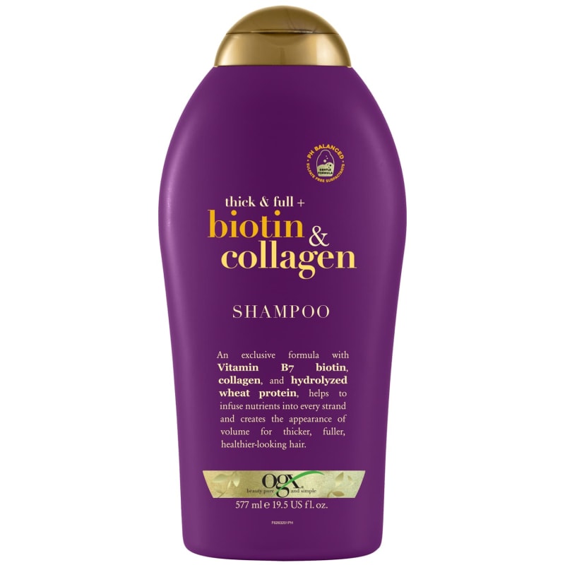 OGX Biotin & Collagen Shampoo 577ml | Shampoo | B&M