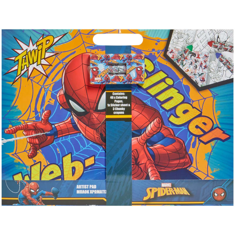 Spider-Man Artist Pad | Toys & Games - B&M Stores