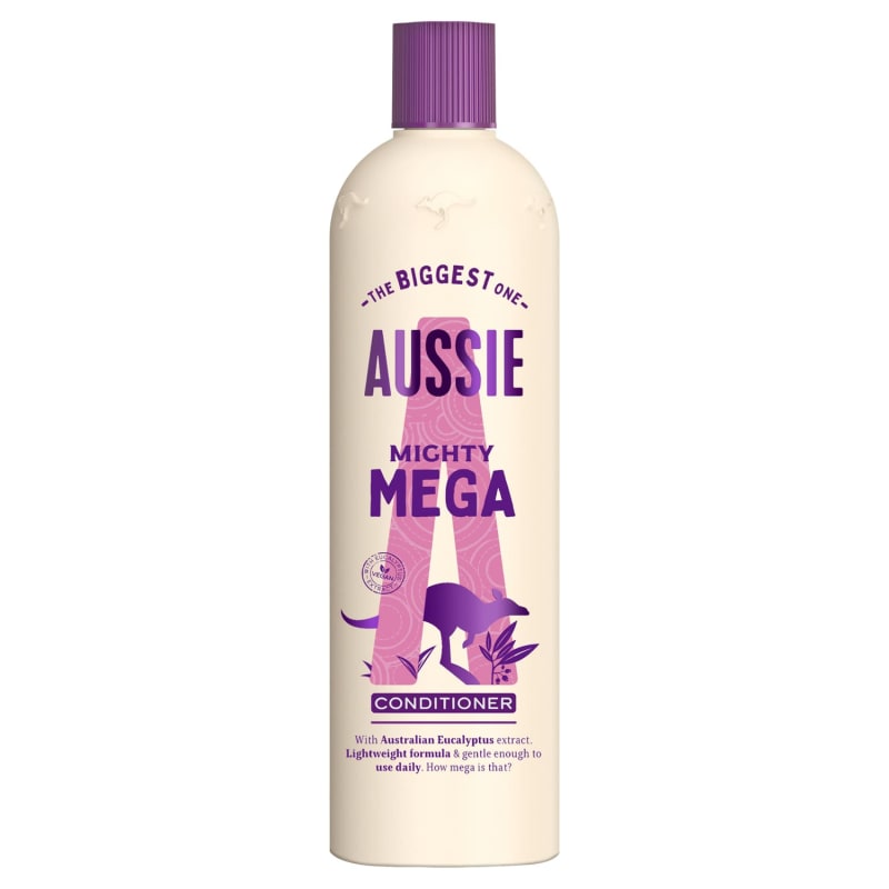 Aussie Mighty Mega Conditioner 470ml | Hair Care | B&M