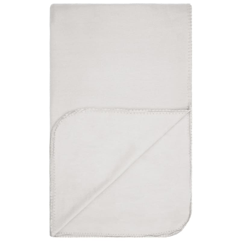 Polar Fleece Throw - Grey | Throws | B&M Stores