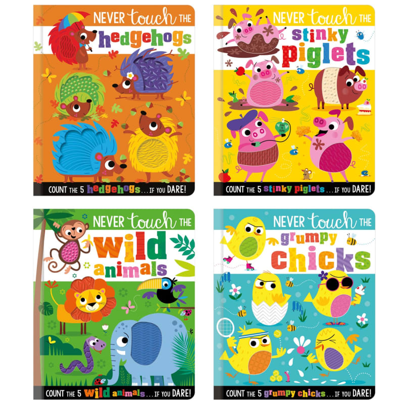 Never Touch the - Hedgehogs Book | Books | B&M Stores