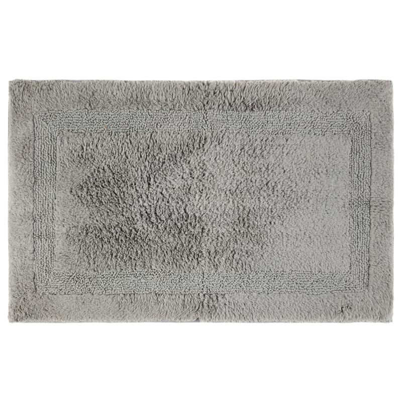 Signature Bath Mat Set - Grey | Bathroom Accessories - B&M