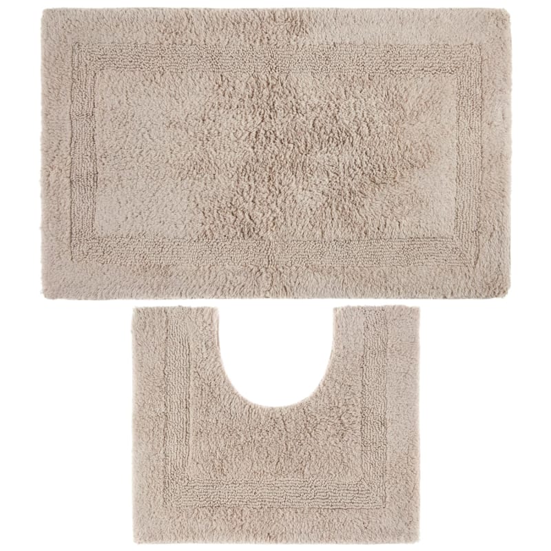 Signature Bath Mat Set - Mink | Bathroom Accessories - B&M
