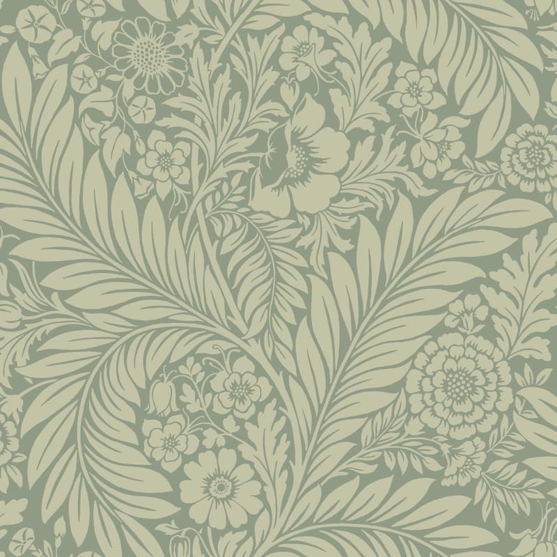 Florence Sage Wallpaper | Cheap Wallpaper - B&M