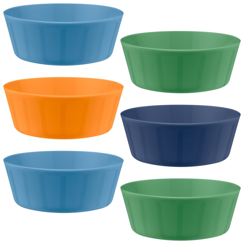 Simply Kids Colour Bowls 6pk - Multicolour | Plates & Bowls | B&M