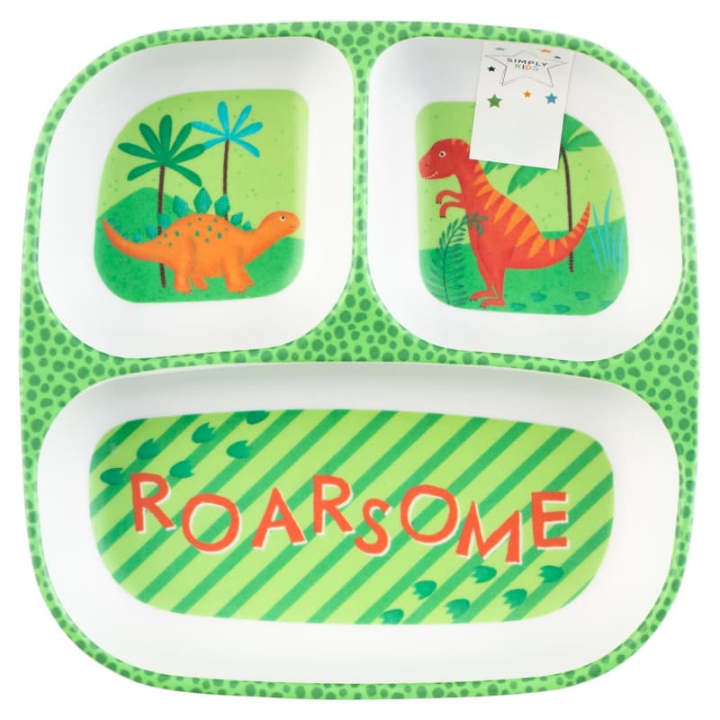 Kids Small Platter - Dinosaur | Dinner Plates | B&M Stores