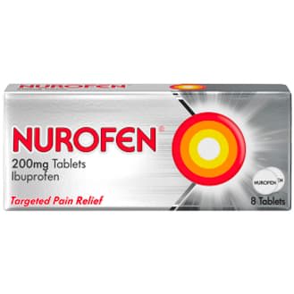 Nurofen 200mg Tablets 8pk | Pain Relief | B&M Stores