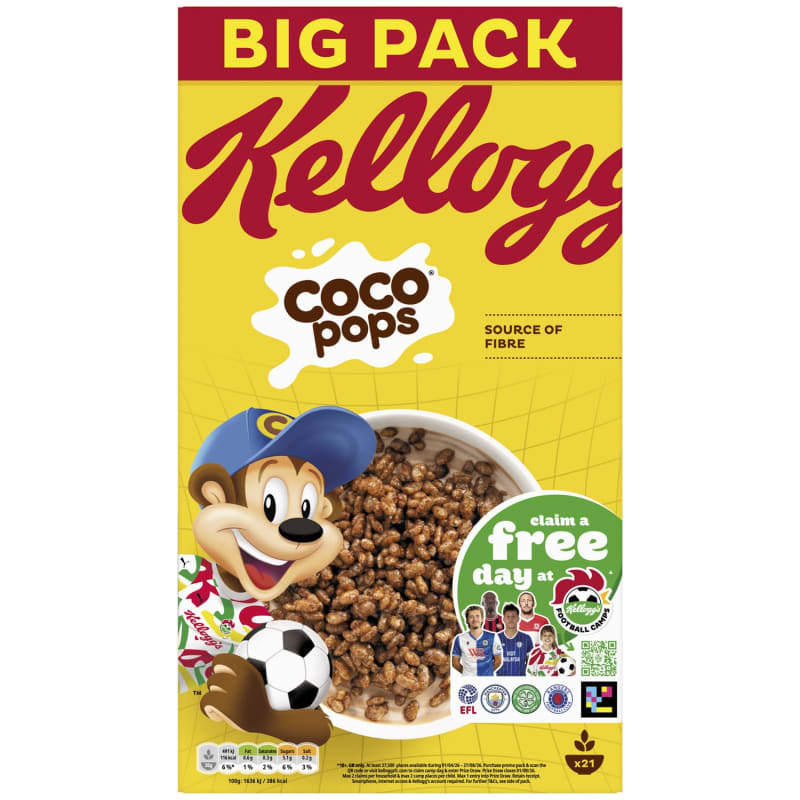 Kellogg's Coco Pops 650g | Breakfast Cereal - B&M Stores