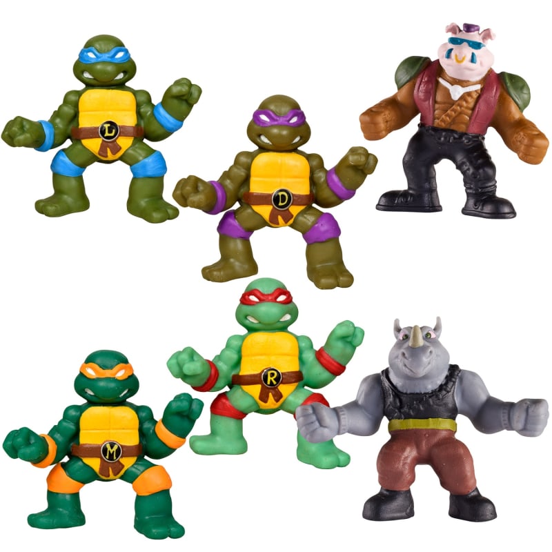 TMNT Goo Jit Zhu 6pk | Collectables | B&M